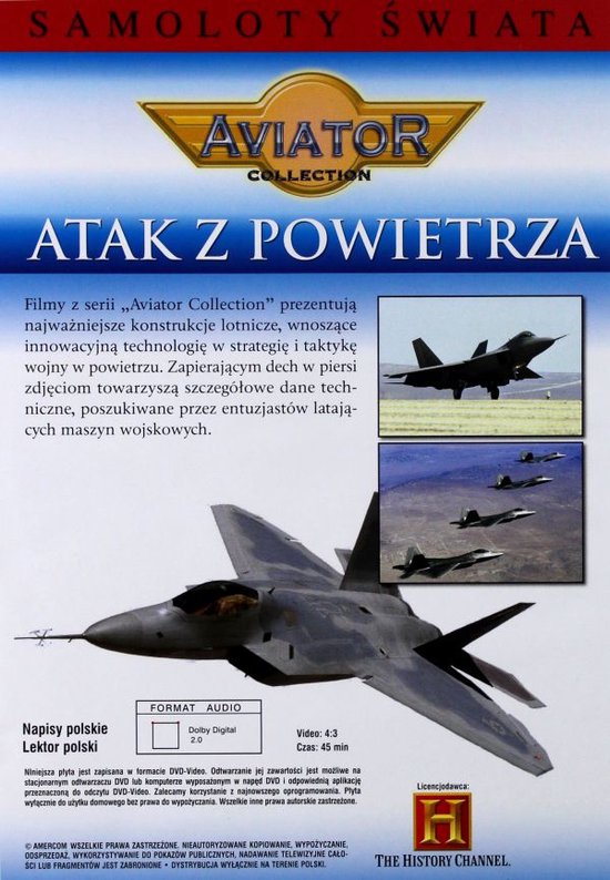 Samoloty świata 6: FA-22 Raptor [DVD] (Dvd), Bob Fonseca | Dvd's | bol