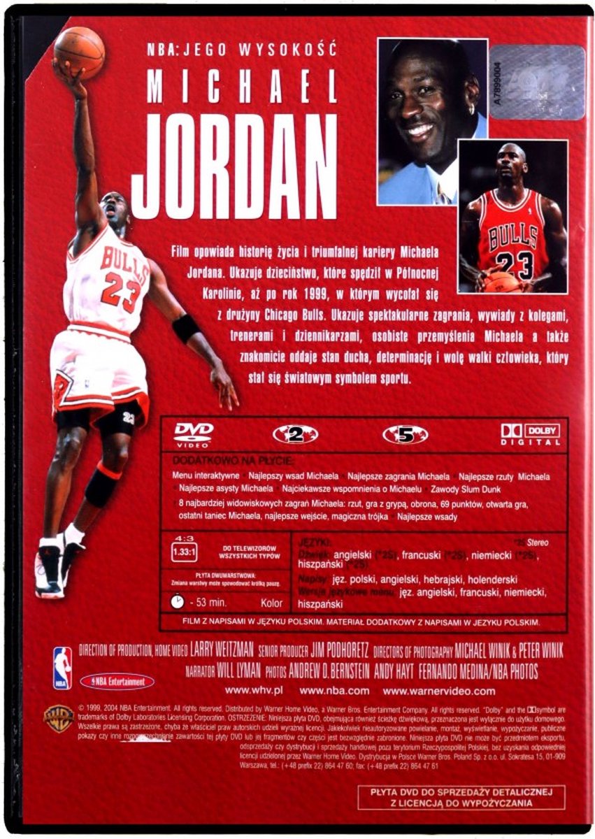 Michael Jordan: His Airness [DVD] (Dvd), Charles Barkley | Dvd's | bol.com