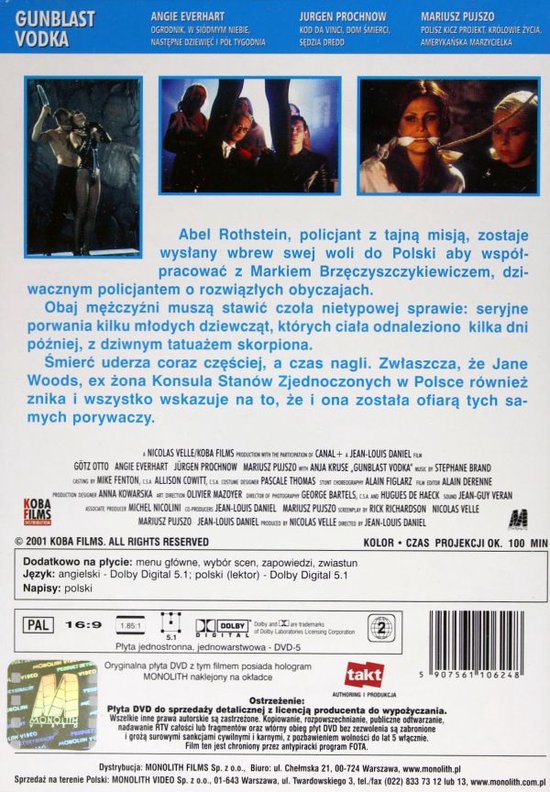 Gunblast Vodka [DVD] (Dvd), Angie Everhart | Dvd's | bol