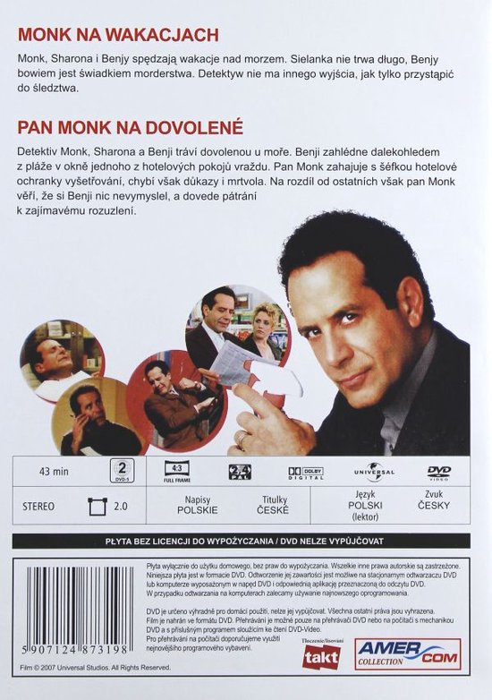 Mr. Monk Takes a Vacation [DVD] (Dvd), Ted Levine | Dvd's | bol