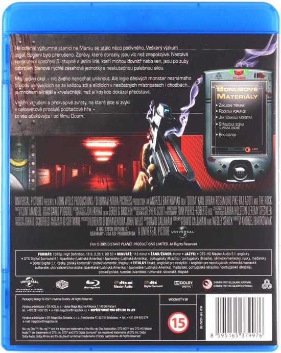 Doom [Blu-Ray] (Blu-ray), Rosamund Pike | Dvd's | bol