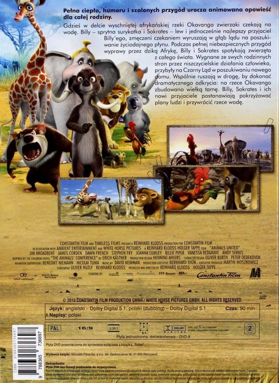 Animals United [DVD] (Dvd), Billie Piper | Dvd's | bol