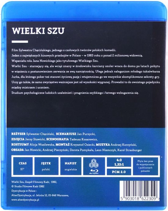 Wielki Szu [Blu-Ray] (Blu-ray), Andrzej Pieczynski | Dvd's | bol.com