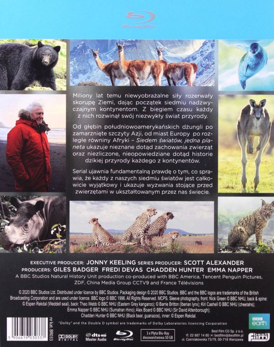 Seven Worlds One Planet [3xBlu-Ray] (Blu-ray), Peter Drost | Dvd's ...