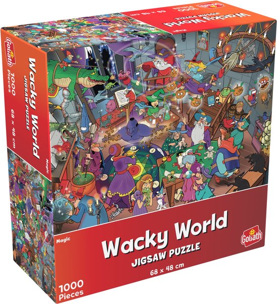 Wacky World Magic Puzzel - 1000 stukjes 68x48cm | bol
