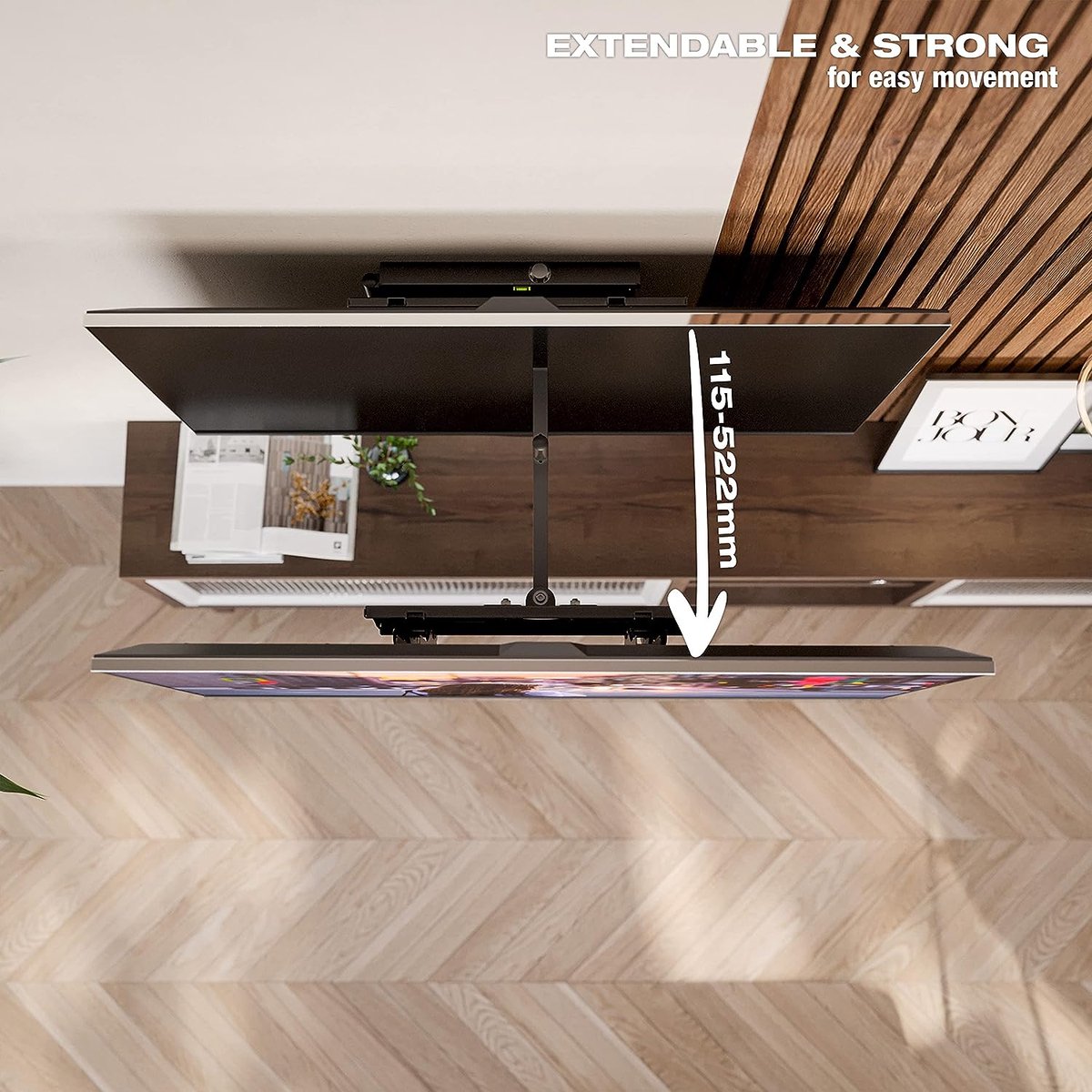 PC monitor wandbehuizing, zwenkbaar, kantelbaar voor 13-27 inch ...