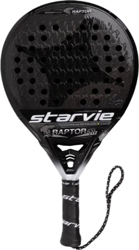 Starvie - Padel Racket - Raptor Black Ltd 22 | bol