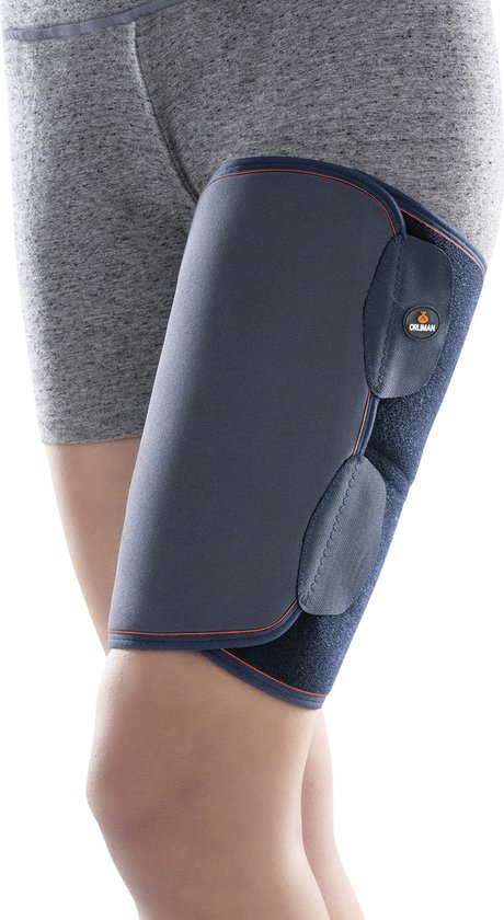 Orliman ThermoMed - Wrap around Thigh strap - bovenbeen bandage - one ...