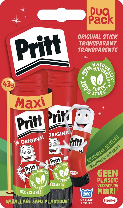 Pritt Original 2x43 g Blistercard | bol