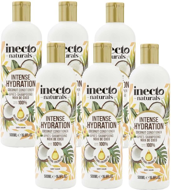 INECTO - Coconut Conditioner - 6 Pak - voordeelverpakking | bol