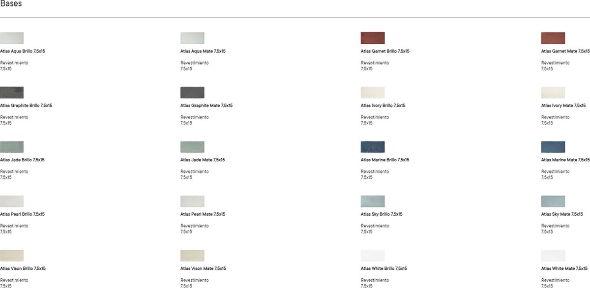 Atlas Graphite Glans 7,5x15 (0,5 m2) | bol