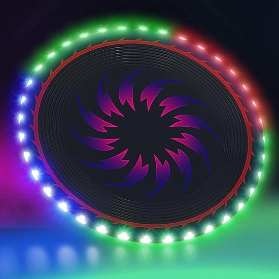 Bolke - Led Frisbee 108 Leds - Frisbee spel - Frisbees - frisbee spel ...