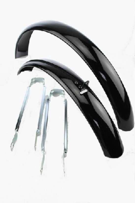 Hulzebos Spatbordset staal 18 zwart | bol