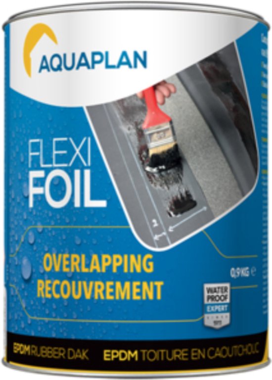 Aquaplan Flexifoil Overlapping Contactlijm - EPDM rubber dak - 0,9L | bol