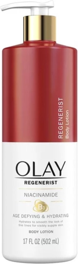 Olay - Age Defying & Hydrating Niacinamide Hand and Body Lotion - Veroudering... | bol