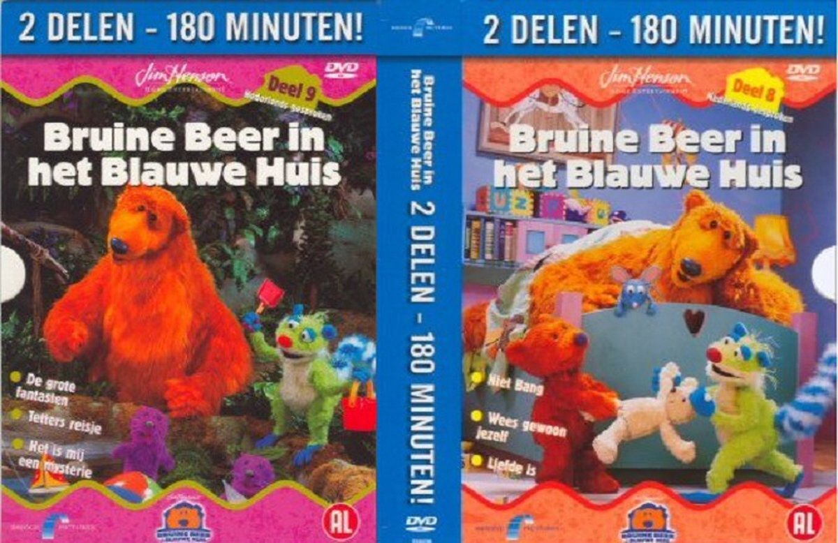 Bruine Beer in het Blauwe Huis: Deel 8 & Deel 9 DVD (Dvd), nvt | Dvd's | bol