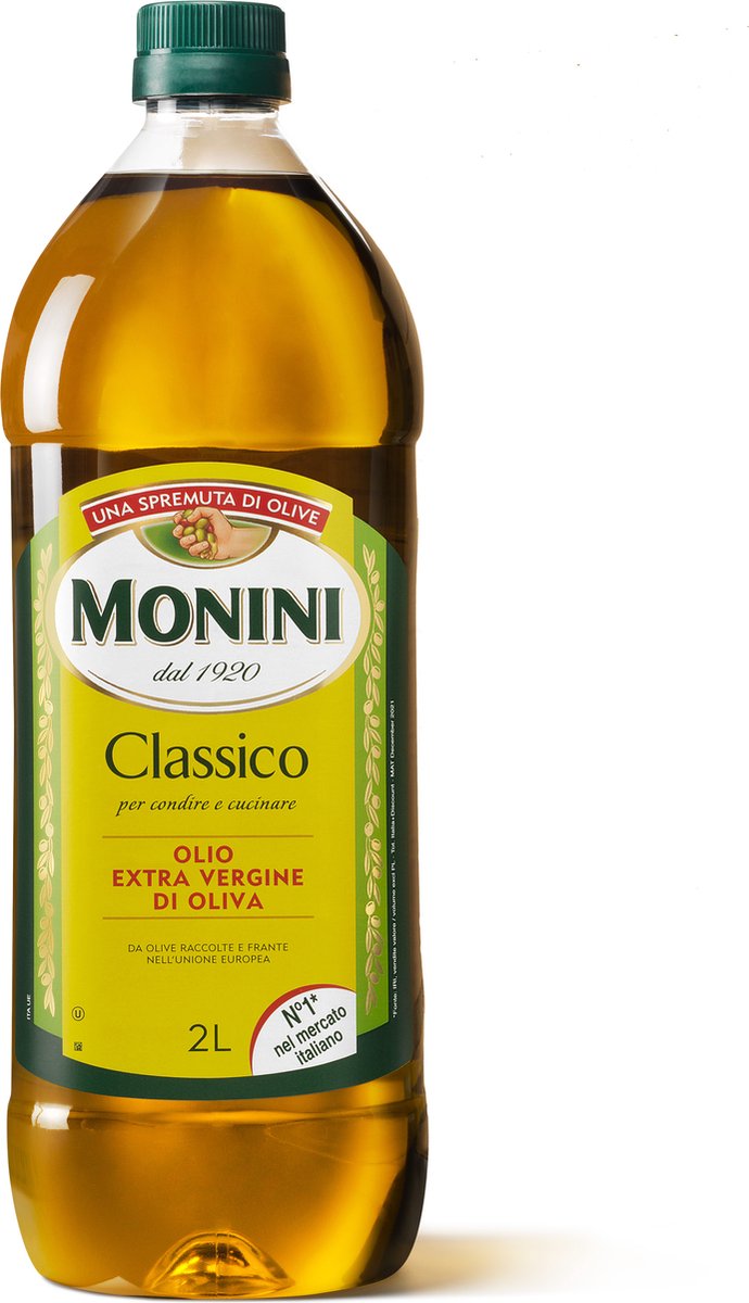 Monini Classico Extra Vierge olijfolie in petfles - 2 liter | bol.com