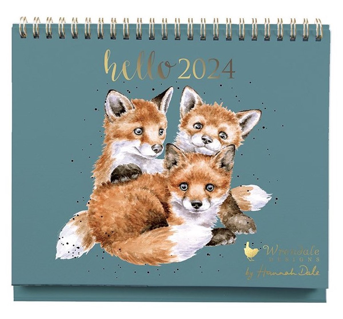 Wrendale Designs Desk Kalender 2024 - Bureaukalender - Desk Calendar ...
