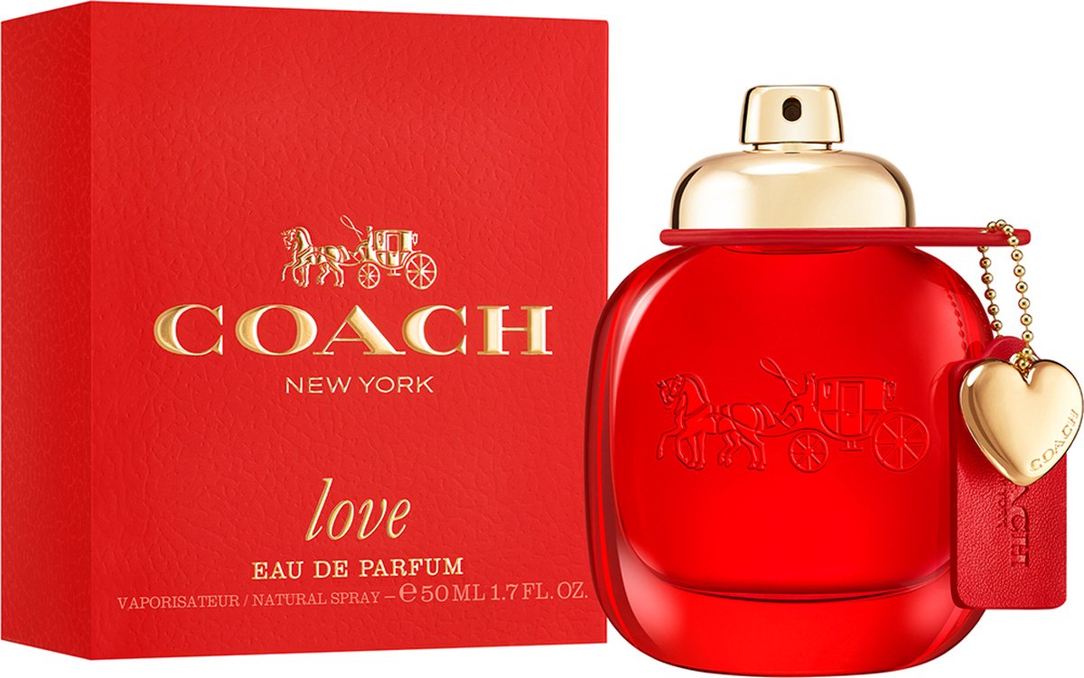COACH - Love Eau de Parfum - 50 ml - Dames eau de parfum | bol