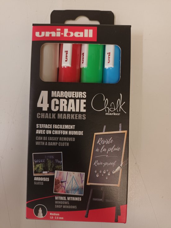 Uni Ball Chalk Markers | bol Uni Ball Chalk Markers | bol