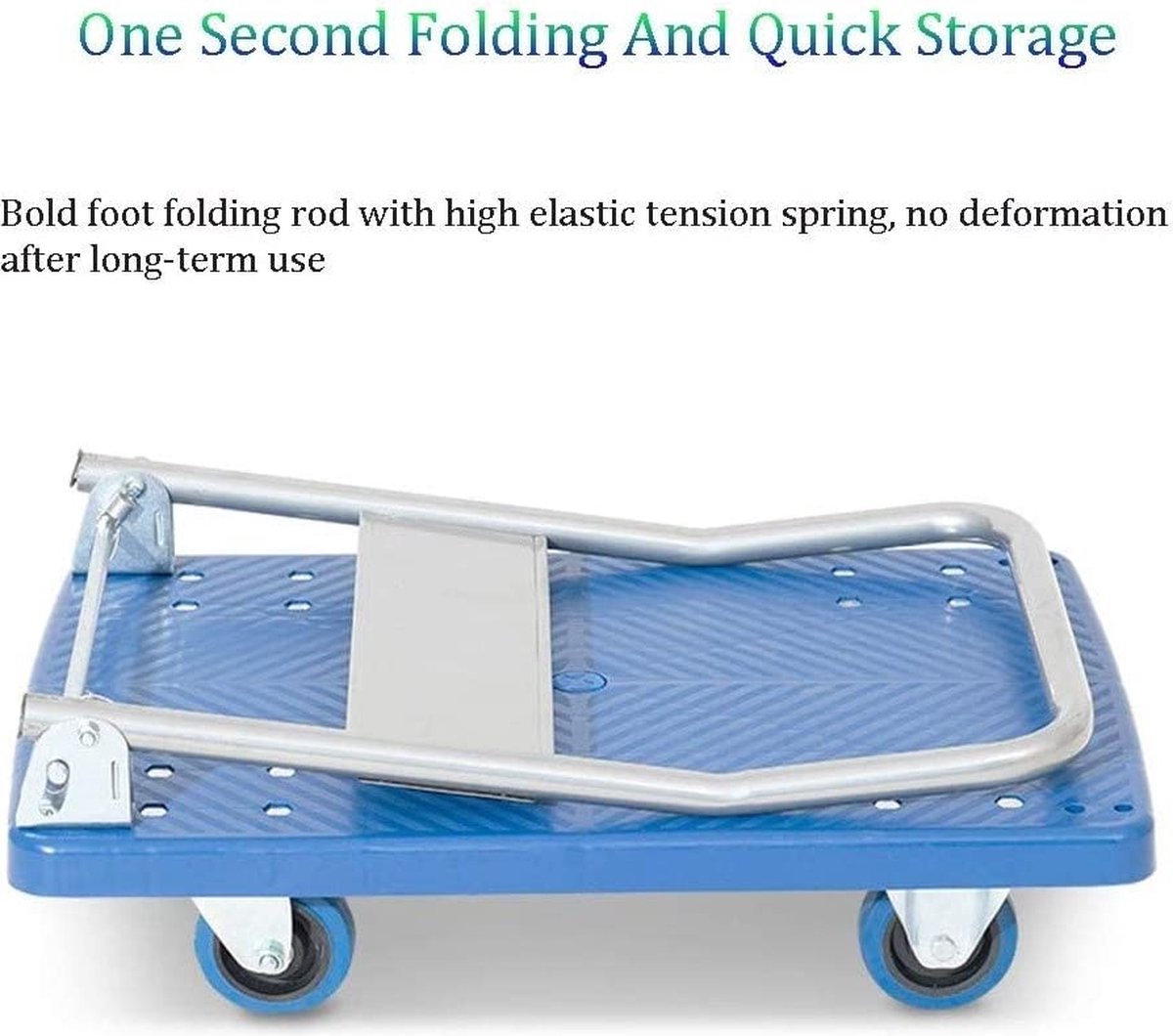 Faseras Inklapbare Plateauwagen - Max. 400KG - Transportkar - Hand ...