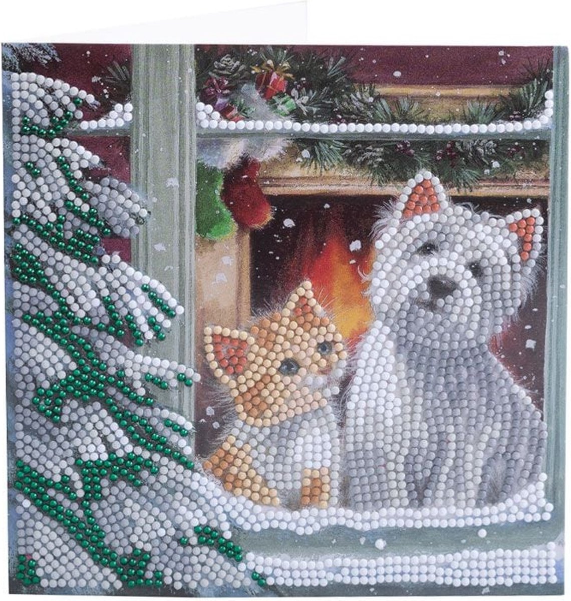 Crystal Card Kit ® By the Window (18x18cm/partial) | bol