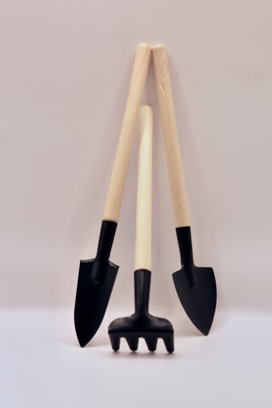 Mini tuingereedschap set - ECO tuin - Spade - Hark - Schep | bol