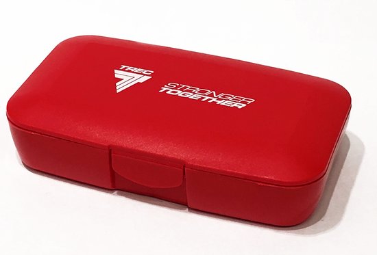 Trec Nutrition - supplementen doosje - 5 Compartimenten - pillbox ...