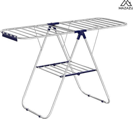 MIRA Home - Droogrek - Extra stevig - Wasrek - Kledingrek - Inklapbaar ...