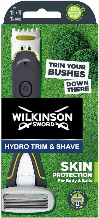 Wilkinson Hydro Trim & Shave Body & Balls Scheermes en Trimmer 1 set | bol