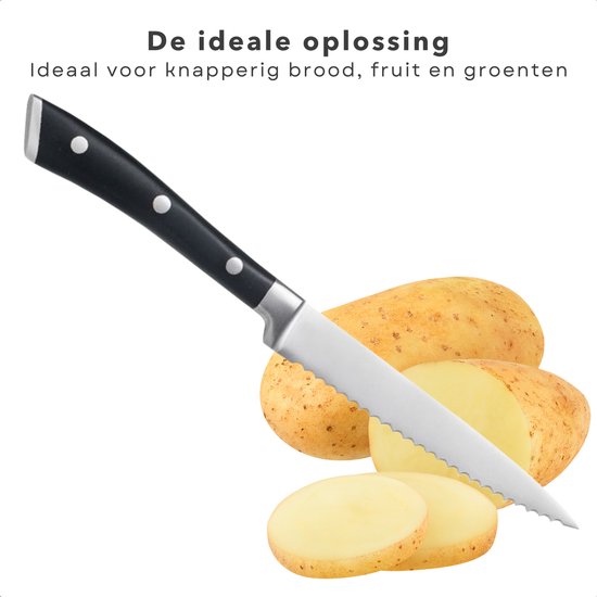 PRO Keukenmes - Utility Mes - Multifunctioneel - RVS - Kunststof ...
