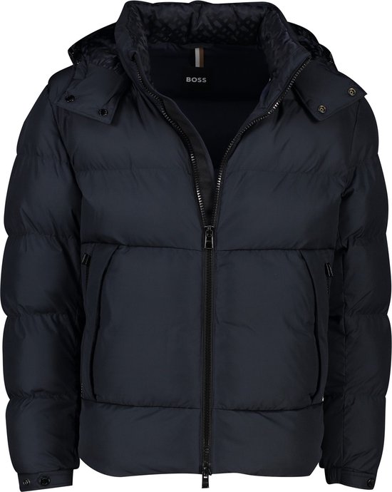 Hugo Boss winterjas donkerblauw | bol