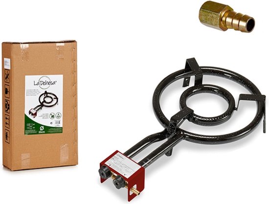 La Dehesa Gasbrander 65 X 40 Cm Staal Zwart | bol