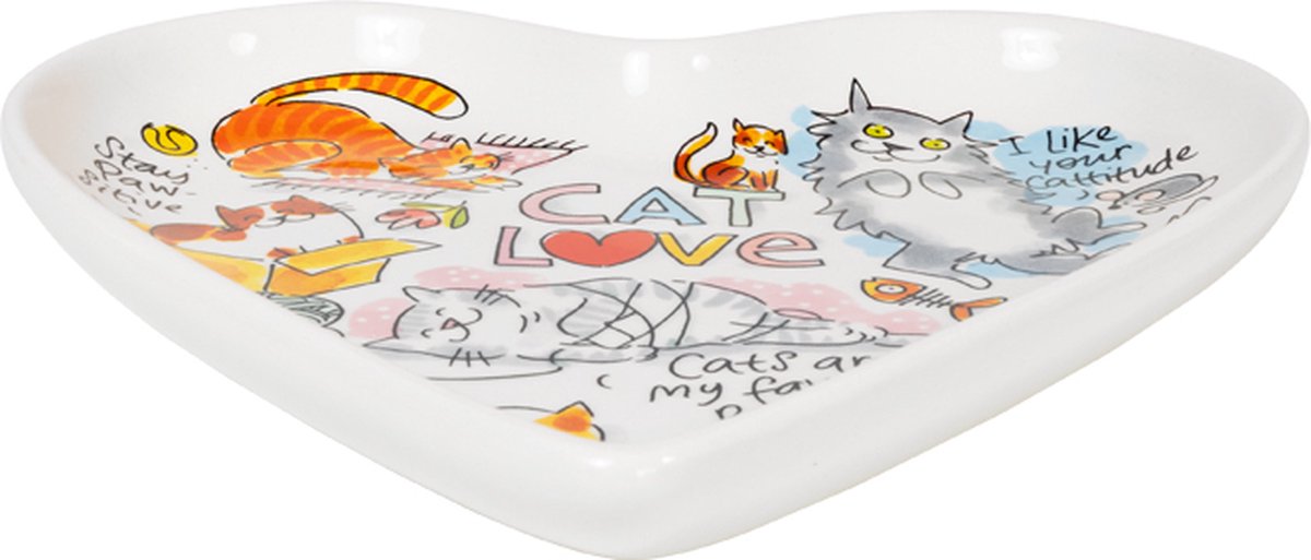 Blond Amsterdam, Dier, Hart bord Kat 22cm | bol