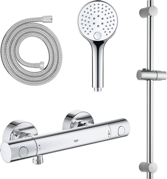 Grohe QuickFix Precision Get thermostaatkraan actieset incl. Saqu ...
