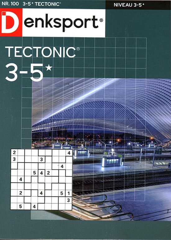 Denksport Tectonic - 3-5* 100 2023 | bol.com