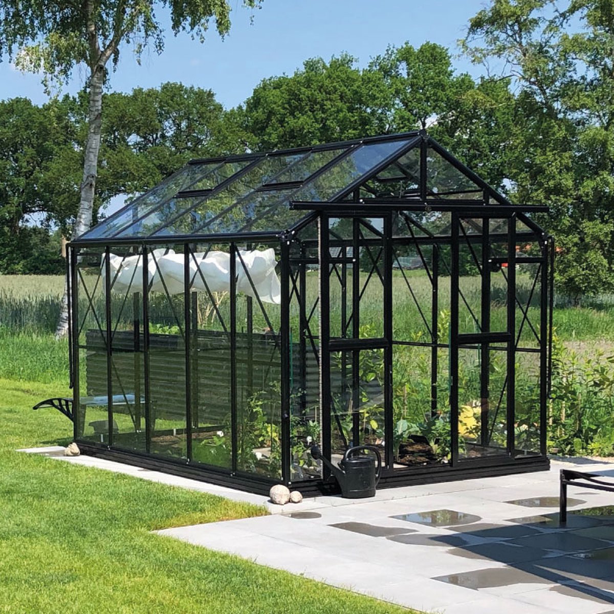 Gardenmeister Four Seasons 300 tuinkas - Broeikas van aluminium en ...