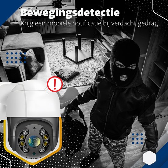 Compleet Camera Beveiliging Set met 4x POE Camera - Bekabeld - + 4TB HDD -... | bol.com