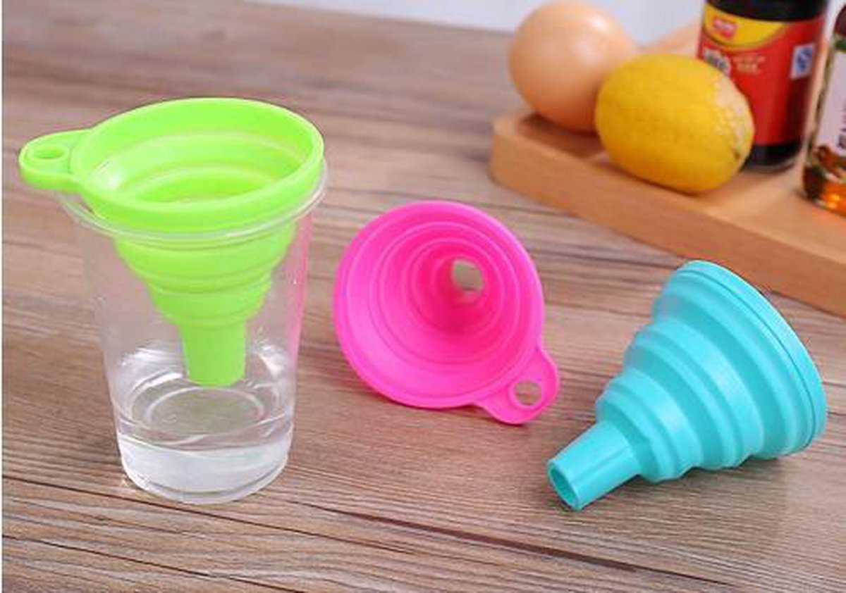 CHPN - Trechter - Mini trechter - Opvouwbare trechter - Siliconen ...