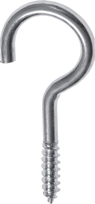 Schroefhaak 5x50/85 100 stuks | bol