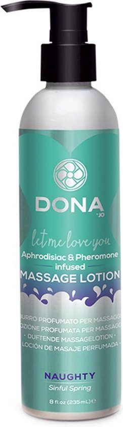 Dona - Massage Lotion Sinful Spring 250 ml | bol.com