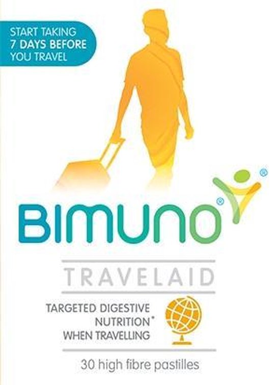 Bimuno TravelAid - Targeted Digestive Nutrition - 30 Pastilles | bol.com