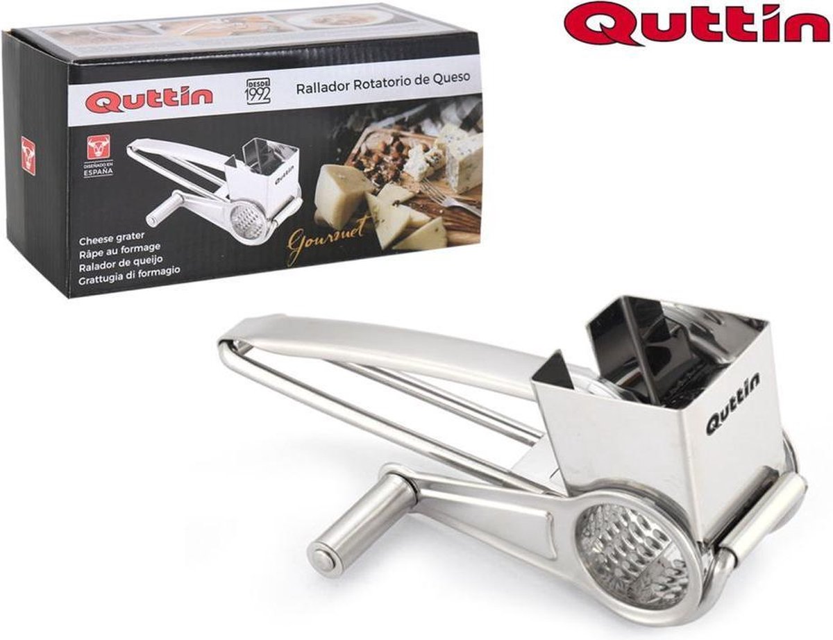 RVS Kaas Rasp, keuken Kaas molen, chocolade rasp, noten rasp | bol.com