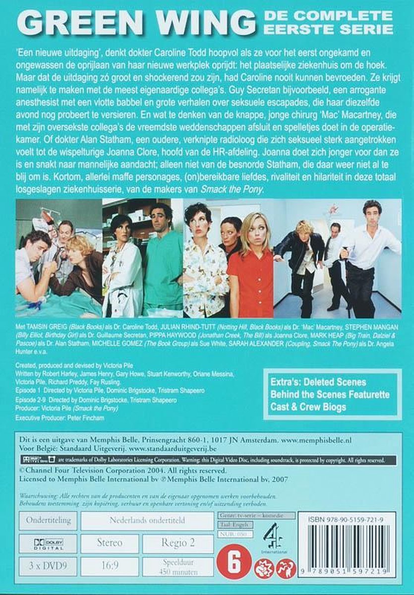 Green Wing - Series 1 (Dvd), Sally Bretton | Dvd's | bol
