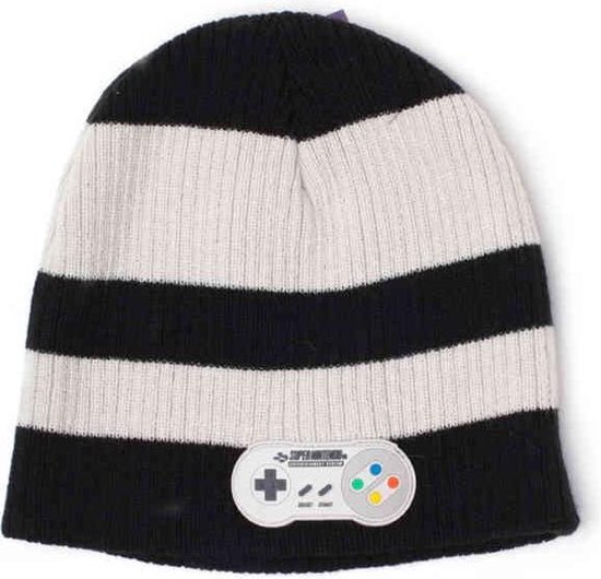 Nintendo - SNES Striped Beanie | bol