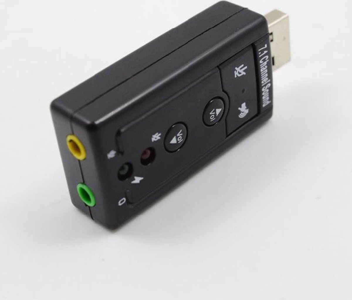 Externe USB Geluidskaart Surround 7.1 - USB Dongle 7.1 - USB Sound ...