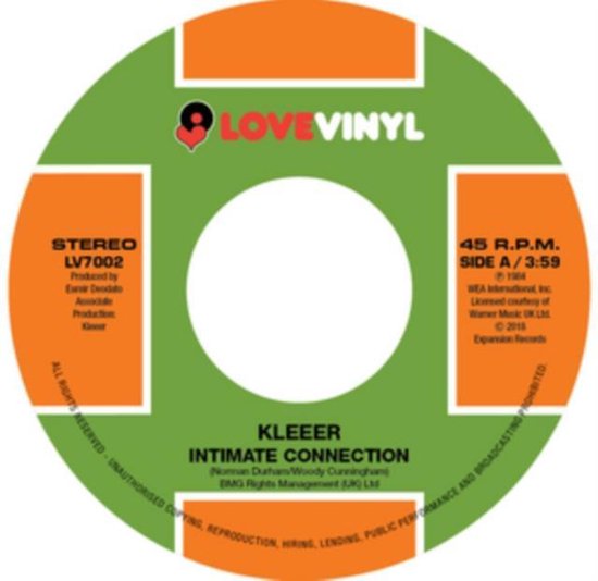 Intimate Connection/Tonight, Kleeer | LP (album) | Muziek | bol.com