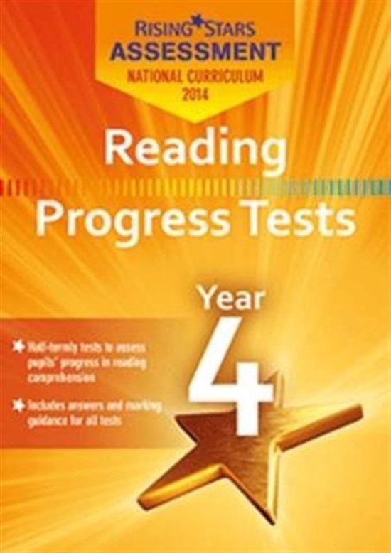 Rising Stars Assessment Reading Progress Tests Year 4 | 9781783390991 ...
