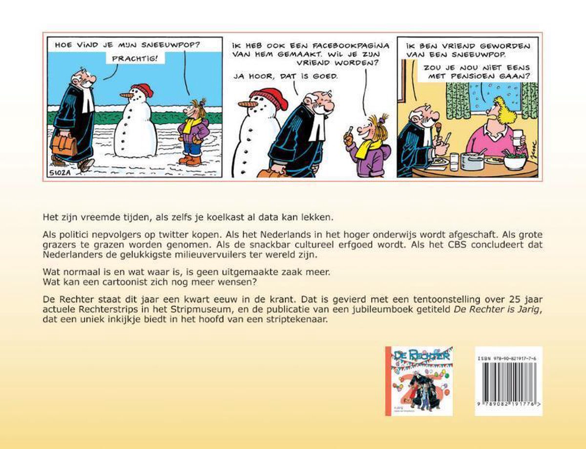 De Rechter 21 - strip van Jesse van Muylwijck - 25 jaar actuele strips ...