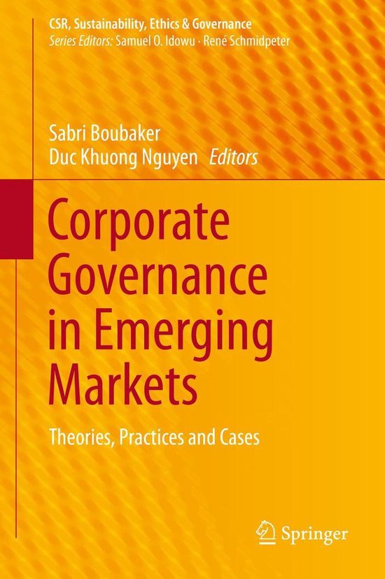CSR, Sustainability, Ethics & Governance - Corporate Governance in ...
